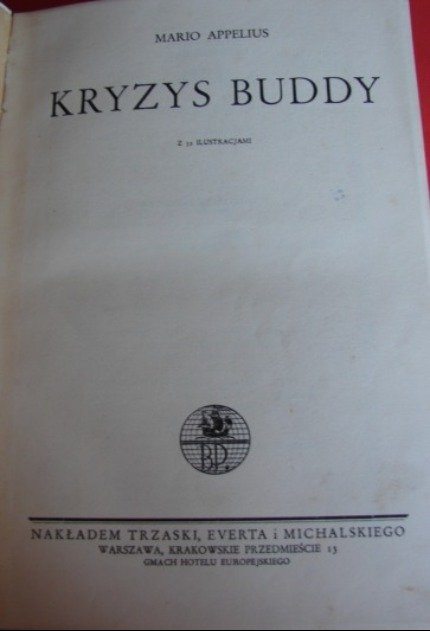 Kryzys Buddy, 1936 r. - Opracowanie zbiorowe | Książka w Empik