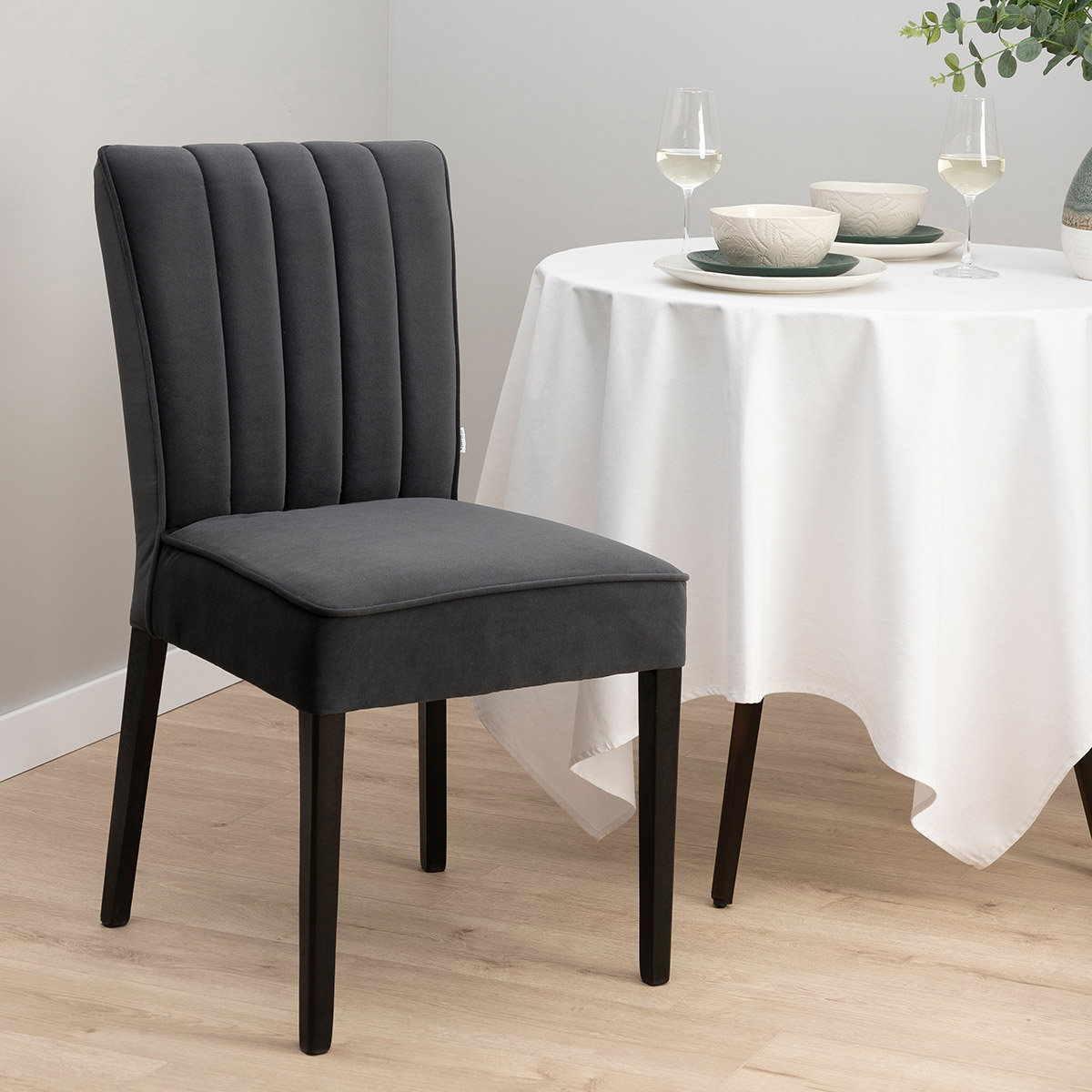 Krzesło Nowoczesne Tapicerowane Halland Homla - Homla | Sklep EMPIK.COM