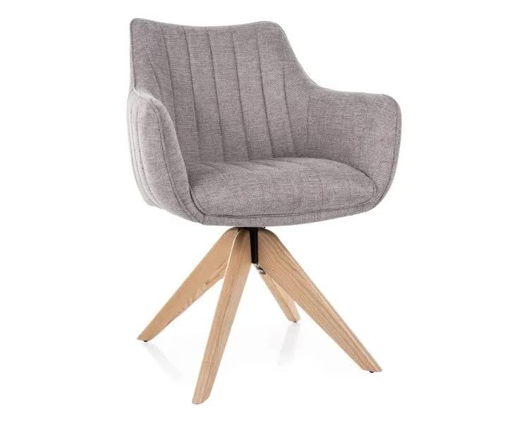 Krzesło tapicerowane AZALIA D BREGO szare - Signal | Sklep EMPIK.COM