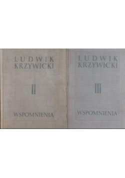 Krzywicki Wspomnienia tom II i III - Krzywicki Ludwik | Książka w Empik