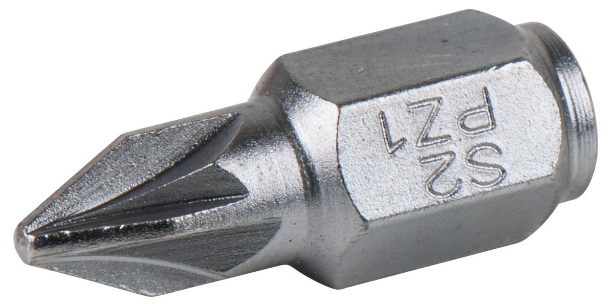 KS TOOLS 1/4" Mini-Bity do ?rub krzy?owych szczelinowych PZ 1, 18 mm ...