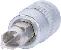 KS TOOLS Gniazdo bitów do wkretów z rowkiemkrzyzowym PZ, PZ2, 1/4" - KS ...