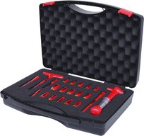 KS TOOLS Izolowany zestaw klucz nasadowych,21-szt, 1/4" - KS Tools | Sklep EMPIK.COM