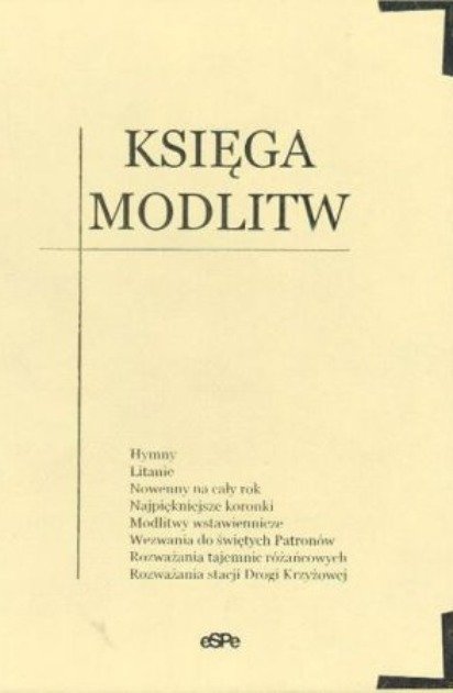 Księga modlitw - W opisie | Książka w Empik
