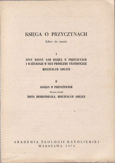 Księga o przyczynach - W opisie | Książka w Empik