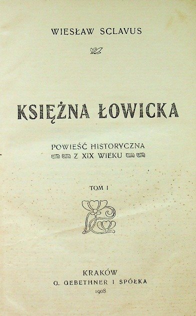 Księżna Łowicka 1908 r. - W opisie | Książka w Empik