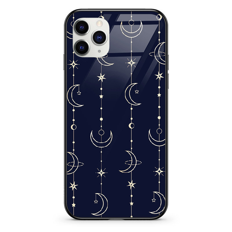 Księżyce - iPhone 11 Etui szklane [TIF 15A] - PieceofCase | Sklep EMPIK.COM
