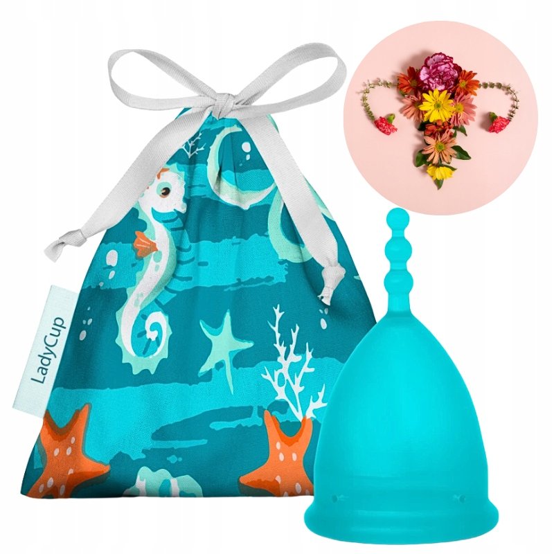 Kubeczek menstruacyjny LadyCup Revolution S silikonowy miękki ...