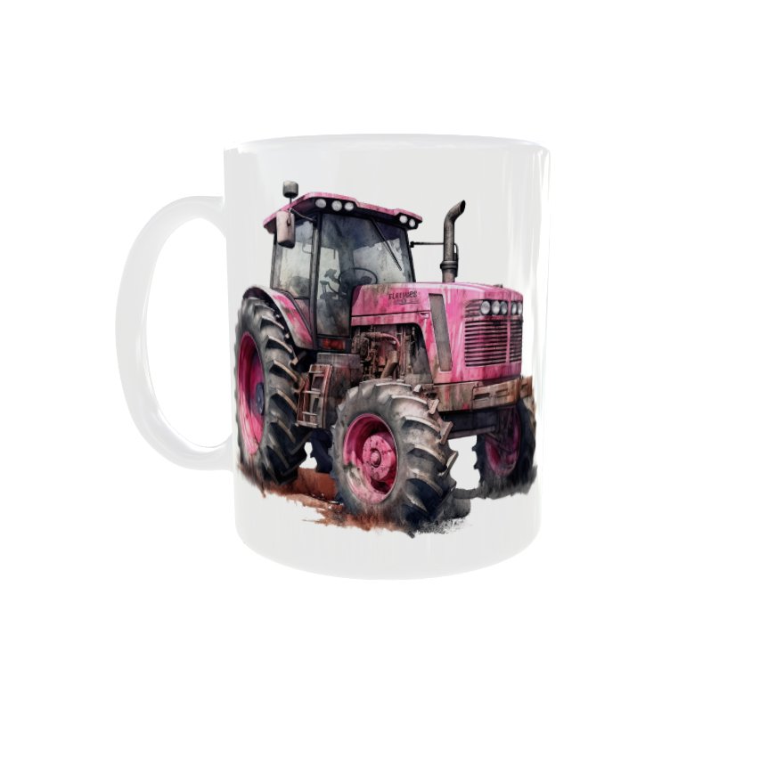Kubek 300Ml Różowy Traktor Tractor Ciągnik Pink - Inna marka | Sklep ...