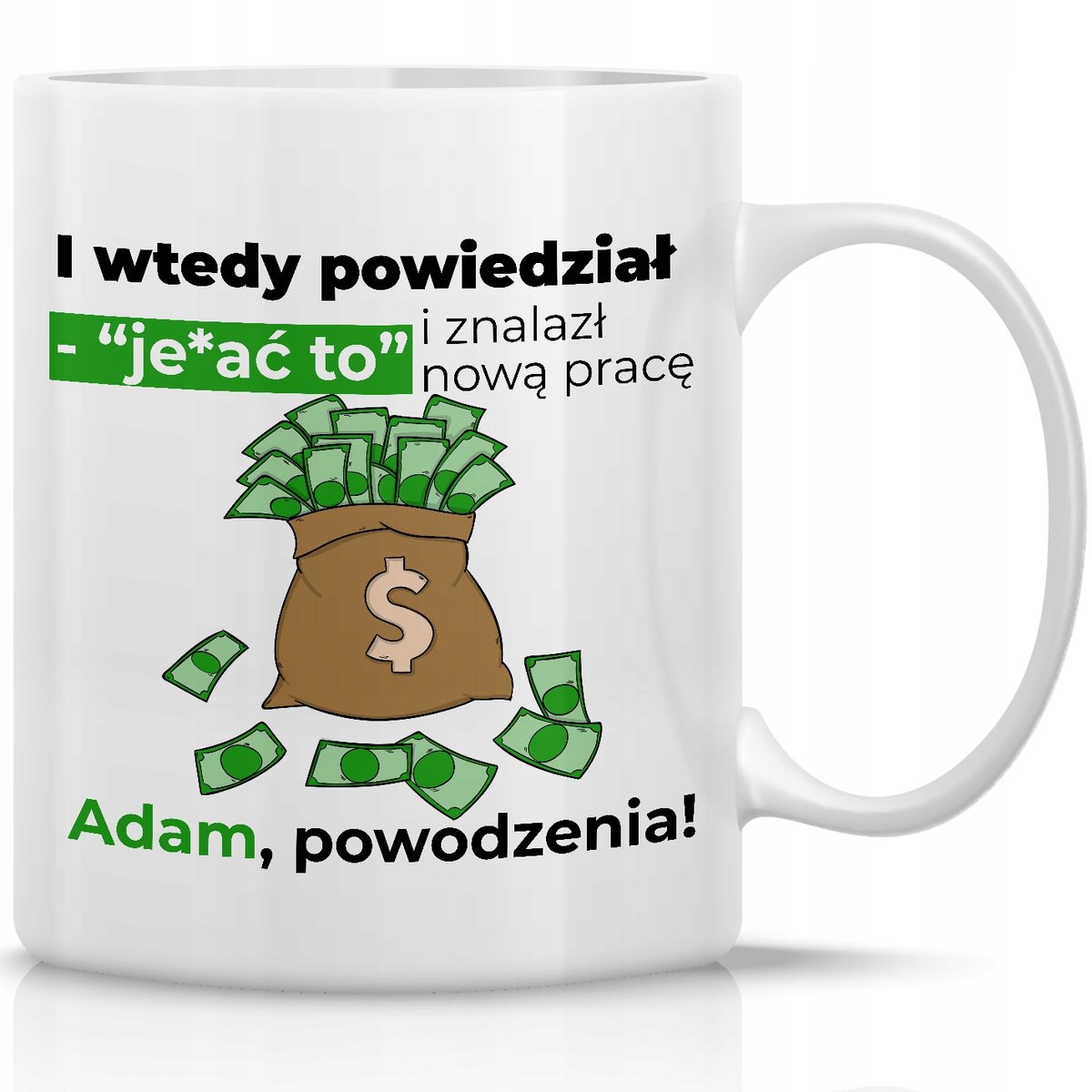 KUBEK 330ml Prezent dla KOLEGI Z PRACY IMIĘ Wzory - StyleCouture | Sklep EMPIK.COM