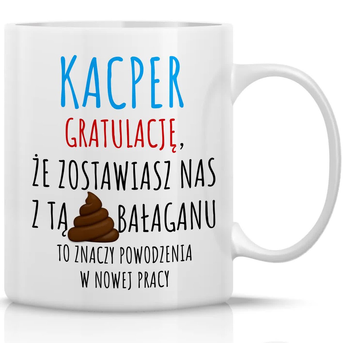 KUBEK 330ml Prezent dla KOLEGI Z PRACY IMIĘ Wzory - Inna marka | Sklep EMPIK.COM