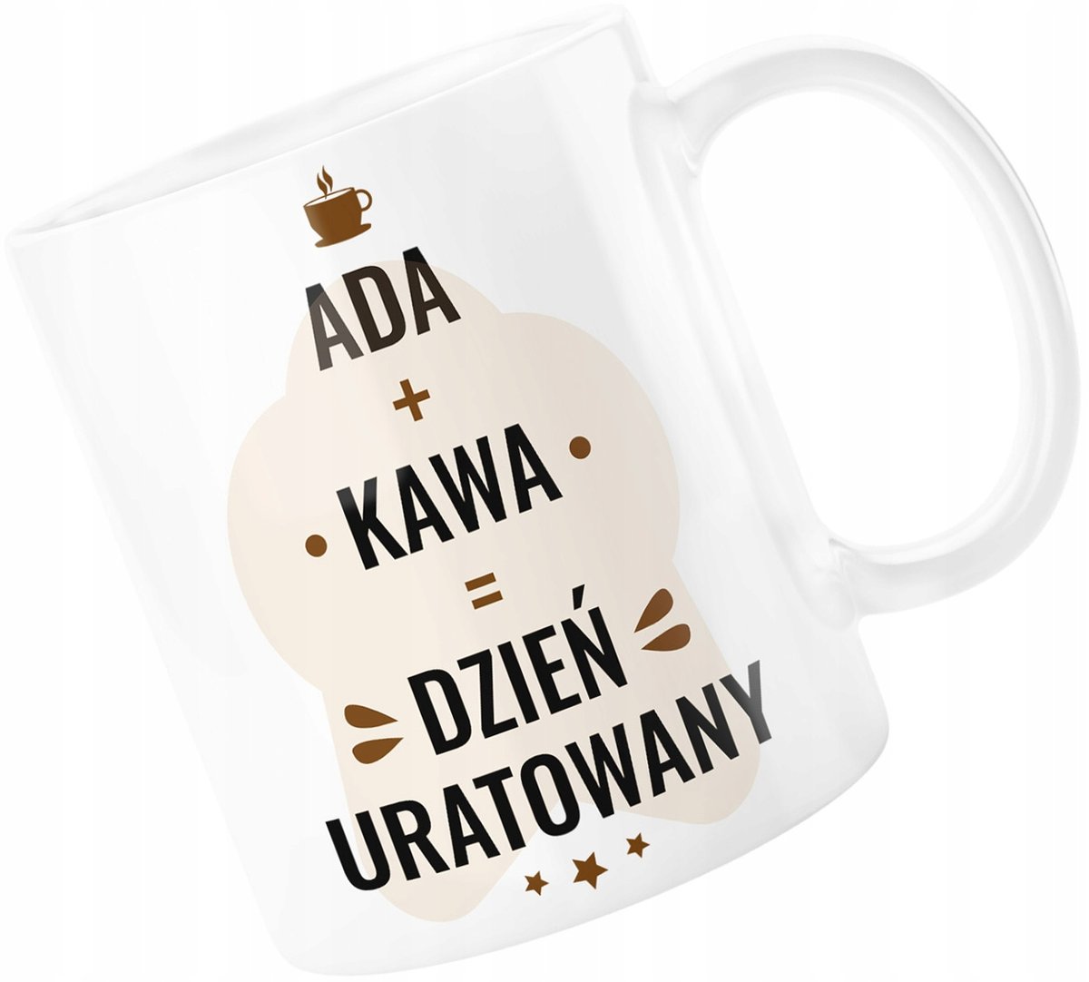 KUBEK ADA PLUS KAWA DZIEŃ URATOWANY - Inna marka | Sklep EMPIK.COM
