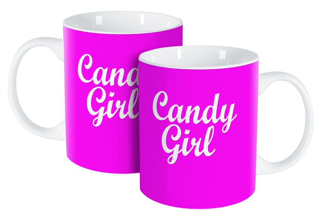 Kubek AMBITION Happy, Candy Girl, 350 ml - Ambition | Sklep EMPIK.COM