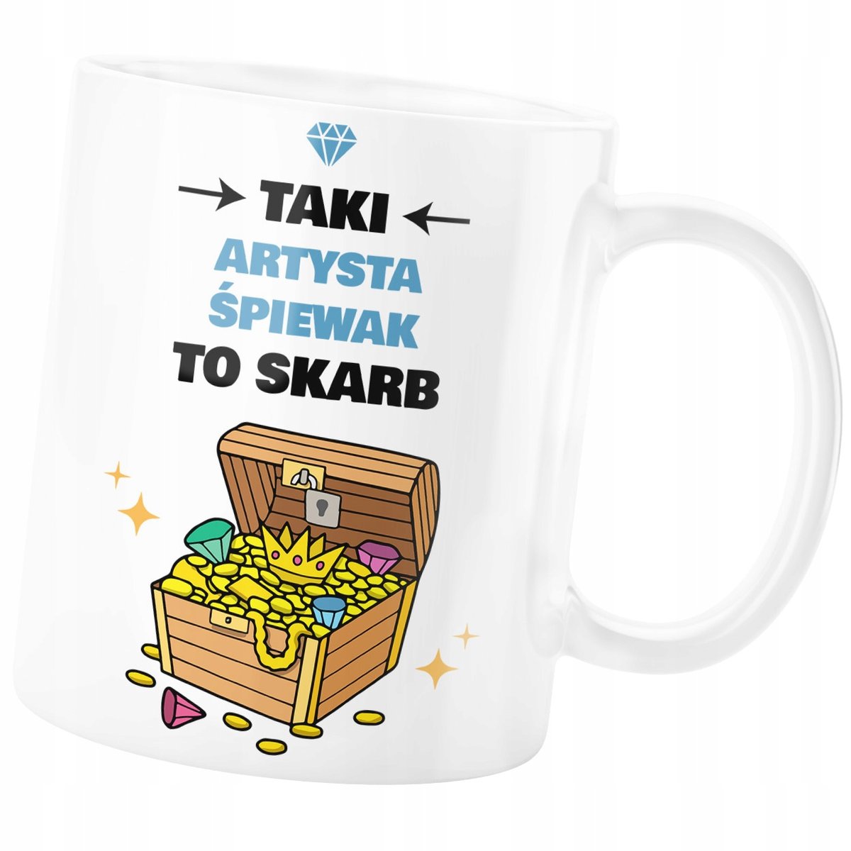 KUBEK ARTYSTA ŚPIEWAK TO SKARB PREZENT - Inna marka | Sklep EMPIK.COM