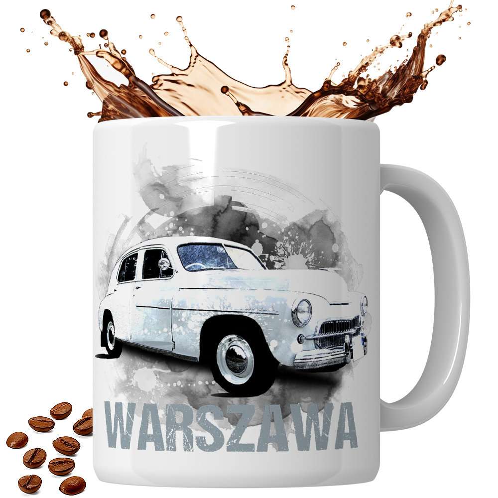 Kubek Auta Legendy PRL Warszawa - VoloDonum | Sklep EMPIK.COM