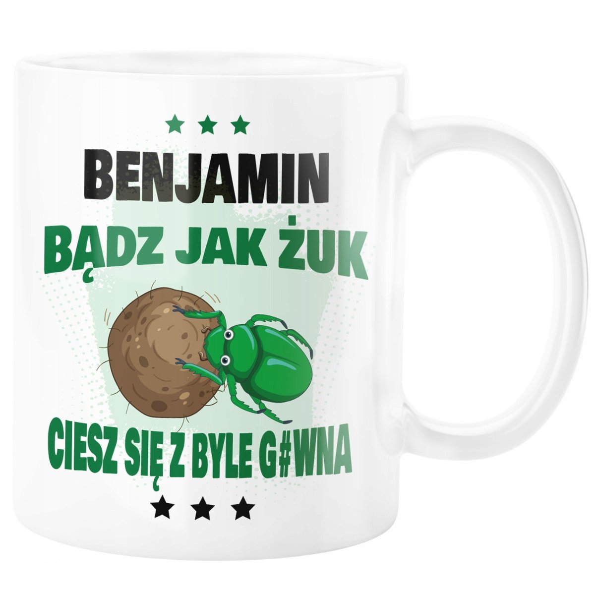 KUBEK BENJAMIN BĄDŹ JAK ŻUK ŚMIESZNY PREZENT - Inna marka | Sklep EMPIK.COM