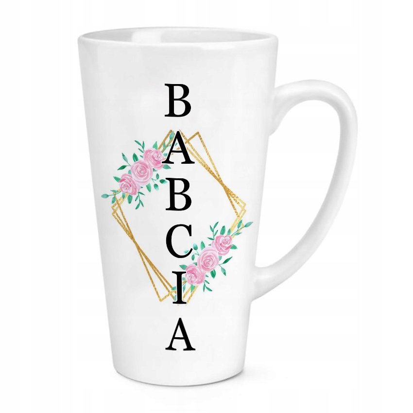 Kubek Biały LATTE DUŻY Prezent Dla BABCI NOWY WZÓR - Inna marka | Sklep EMPIK.COM
