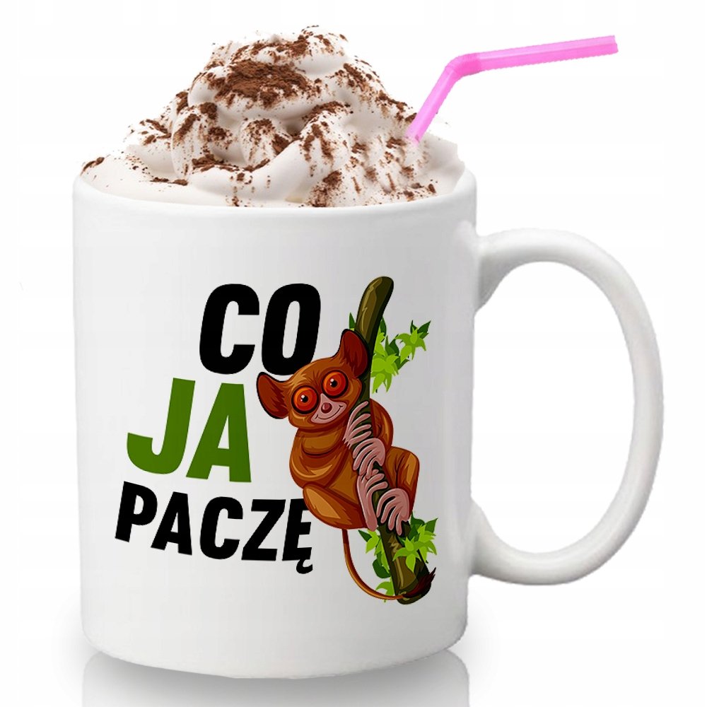 Kubek Biały Na Prezent Zabawne CO JA PACZĘ Wzory - Inna marka | Sklep ...