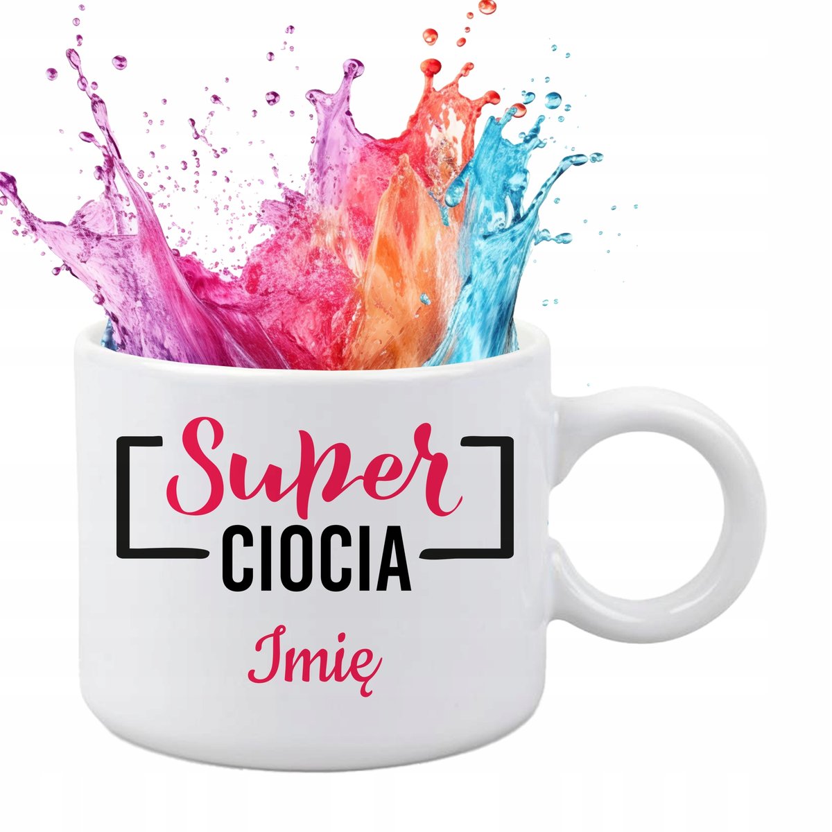 Kubek Biały Wyjątkowy Prezent | Personalizowany Upominek Dla Super ...