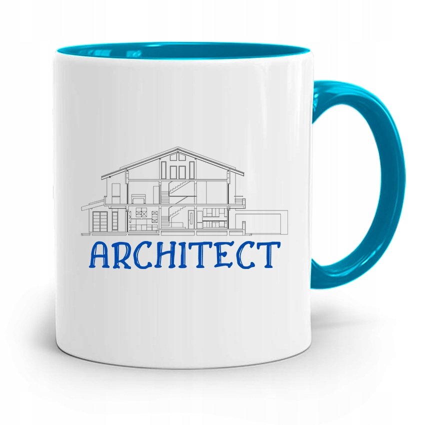 KUBEK BŁĘKITNY ARCHITEKTA ARCHITECT PREZENT z Nadrukiem ze Zdjęciem ... KUBEK BŁĘKITNY ARCHITEKTA ARCHITECT PREZENT z Nadrukiem ze Zdjęciem ...