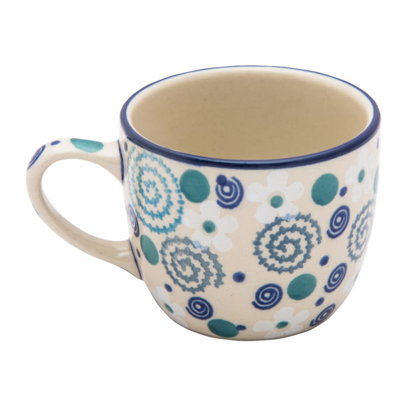 Kubek ceramiczny, 170 Ml - Ceramika Artystyczna Bolesławiec - Ceramika Bolesławiec | Sklep EMPIK.COM