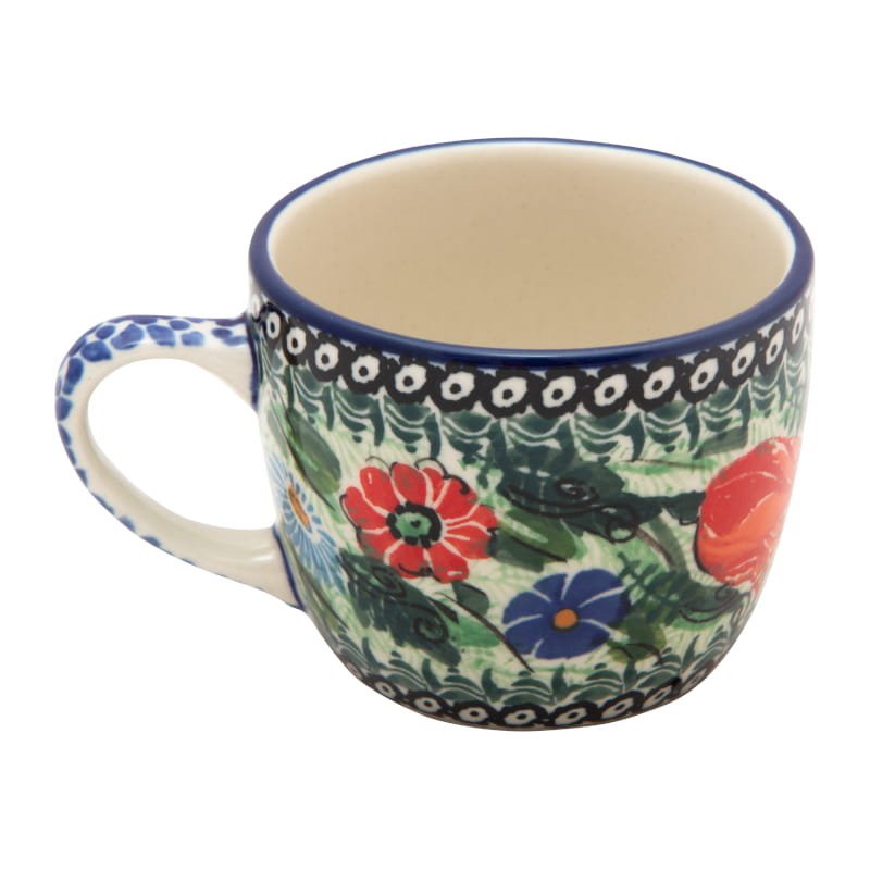 Kubek ceramiczny, 170 Ml - Ceramika Artystyczna Bolesławiec - Ceramika Bolesławiec | Sklep EMPIK.COM