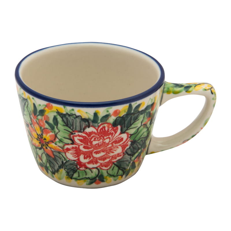 Kubek ceramiczny, 200 ml - Ceramika Artystyczna Bolesławiec - Ceramika Bolesławiec | Sklep EMPIK.COM