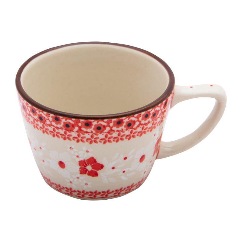 Kubek ceramiczny, 200 ml - Ceramika Artystyczna Bolesławiec - Ceramika Bolesławiec | Sklep EMPIK.COM