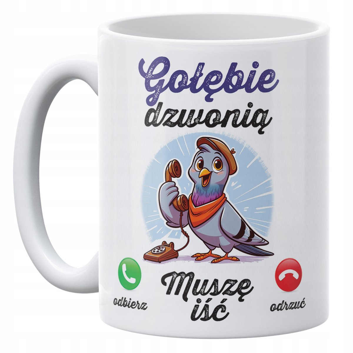 Kubek ceramiczny 330 ml Dla Gołębiarzy Prezent Upominek Dla Hodowcy Gołębi - Bullz | Sklep EMPIK.COM