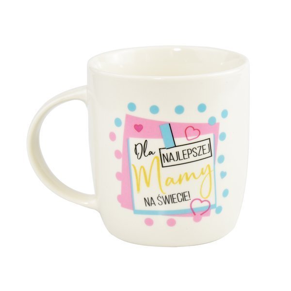 Kubek ceramiczny 330 ml Dla najlepszej Mamy, rozmiar - CF | Sklep EMPIK.COM