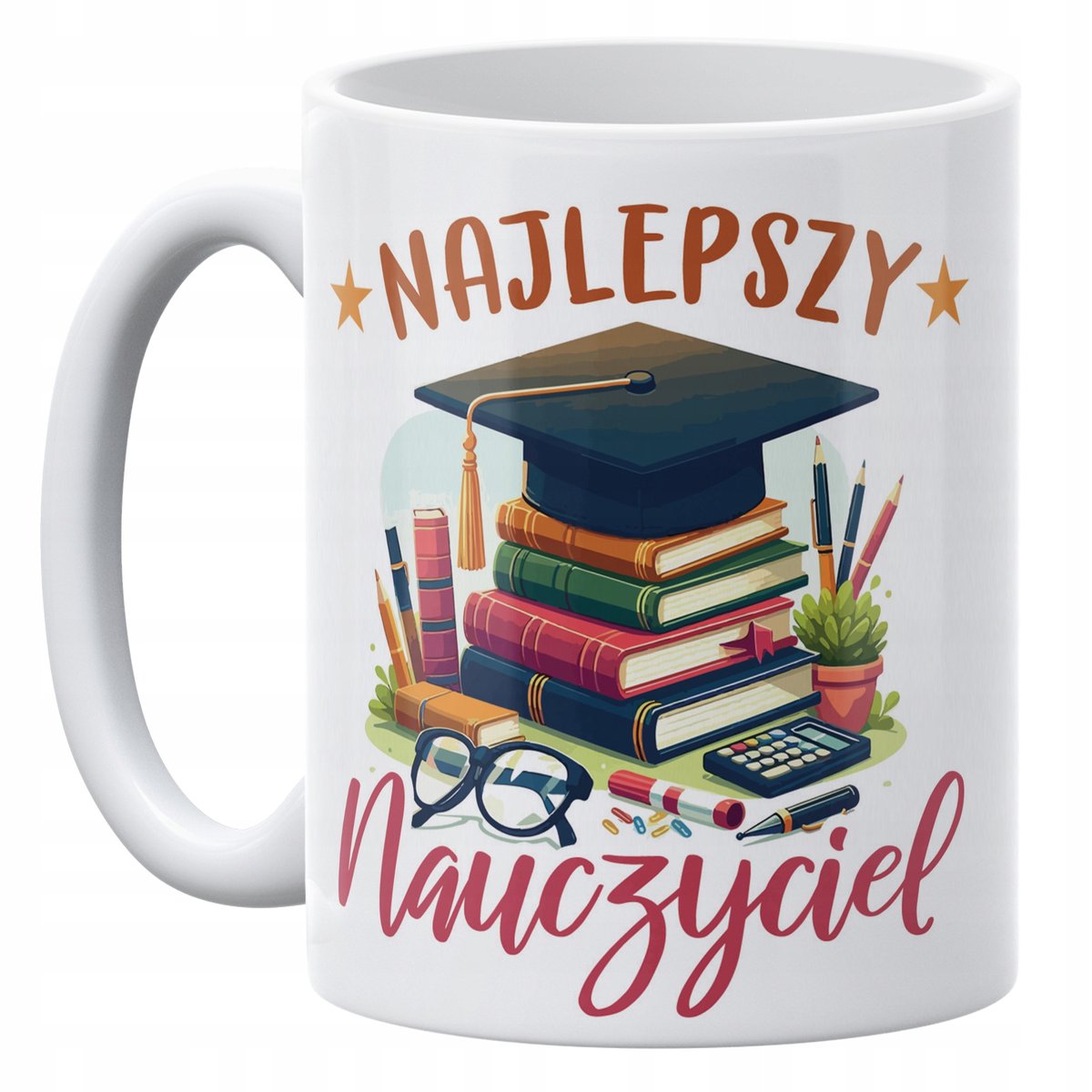 Kubek ceramiczny 330 ml Dzień Nauczyciela Najlepszy Nauczyciel Prezent - Bullz | Sklep EMPIK.COM