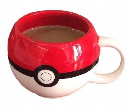 Kubek Ceramiczny 3D Pokemon Pokeball Prezent 350Ml - Pan i Pani Gadżet ...