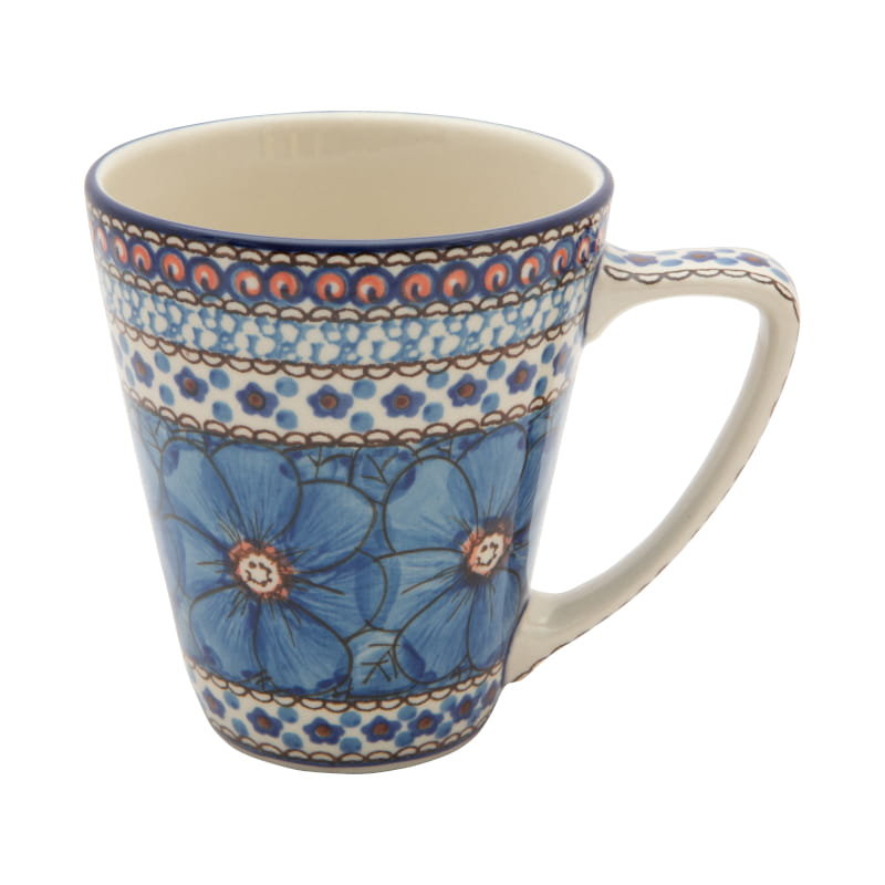 Kubek ceramiczny, 450 Ml - Ceramika Artystyczna Bolesławiec - Ceramika Bolesławiec | Sklep EMPIK.COM