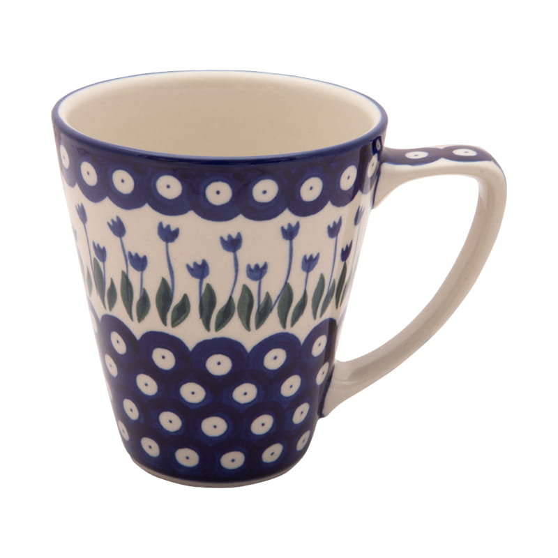 Kubek ceramiczny, 450 Ml - Ceramika Artystyczna Bolesławiec - Ceramika Bolesławiec | Sklep EMPIK.COM