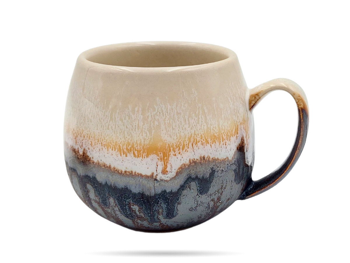 Kubek ceramiczny, Baryłka Oskar Dolomit, 400 ml, Kera Ceramika - KERA CERAMIKA | Sklep EMPIK.COM