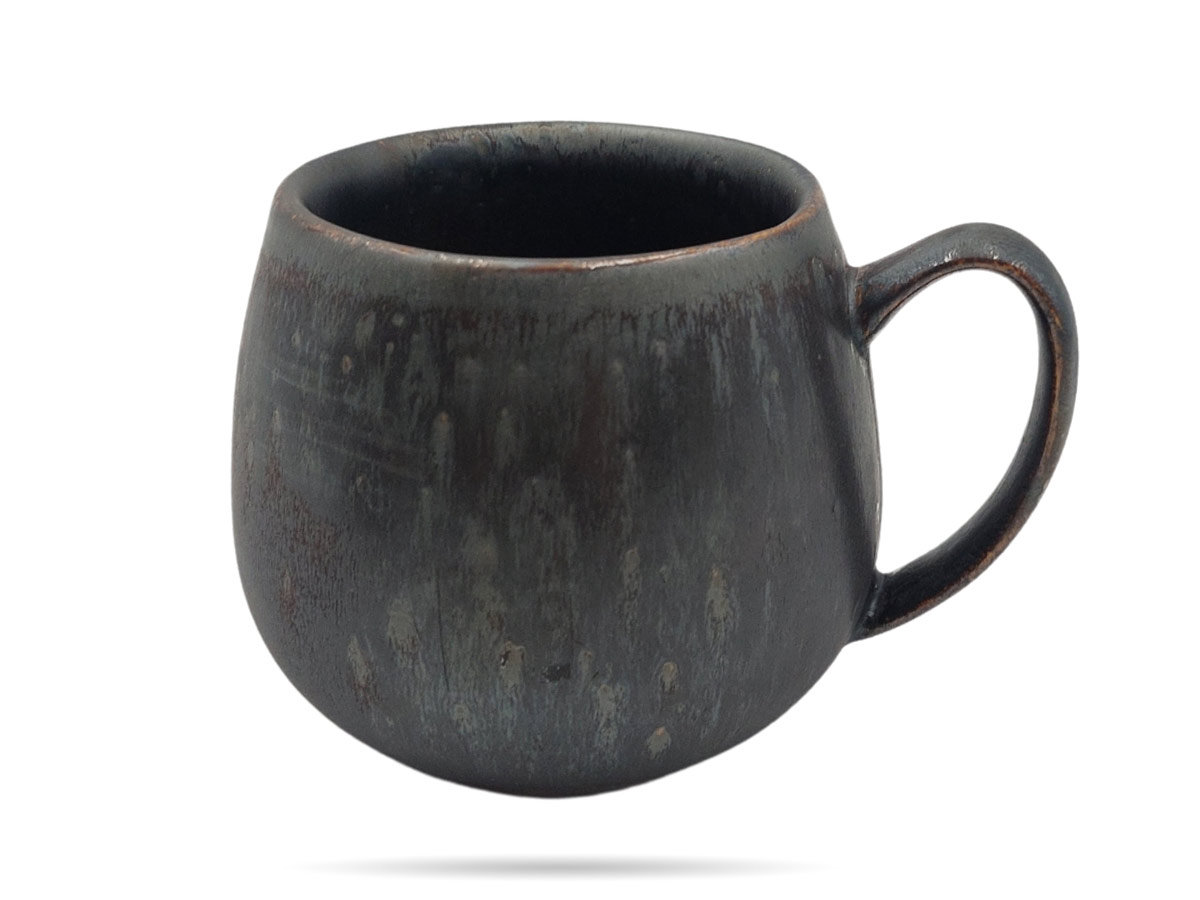Kubek ceramiczny, Baryłka Oskar Hematyt, 400 ml, Kera Ceramika - KERA CERAMIKA | Sklep EMPIK.COM