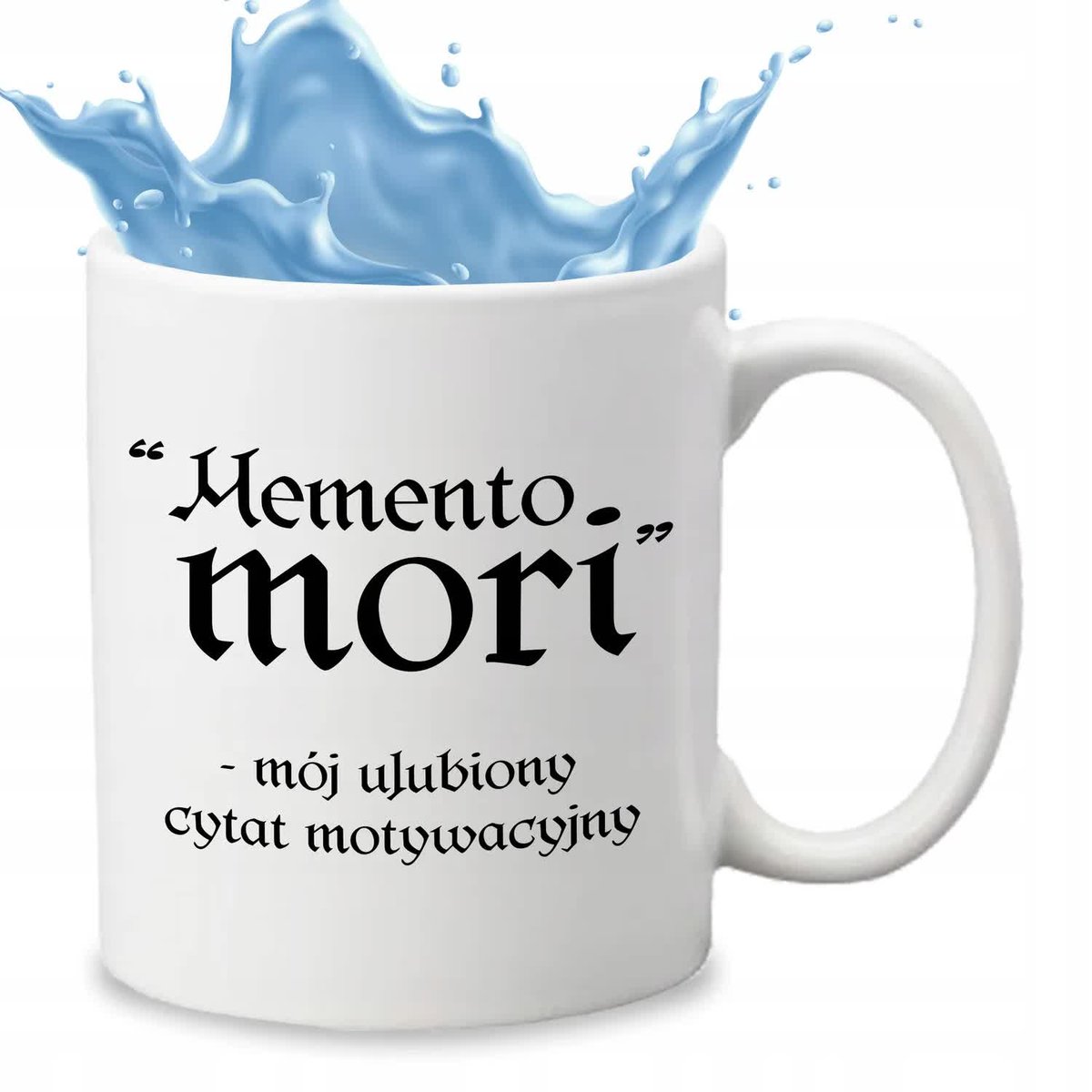 Kubek Ceramiczny Biały 330ml MOMENTO MORI Serial 1670 Zabawne Wzory - Inna marka | Sklep EMPIK.COM