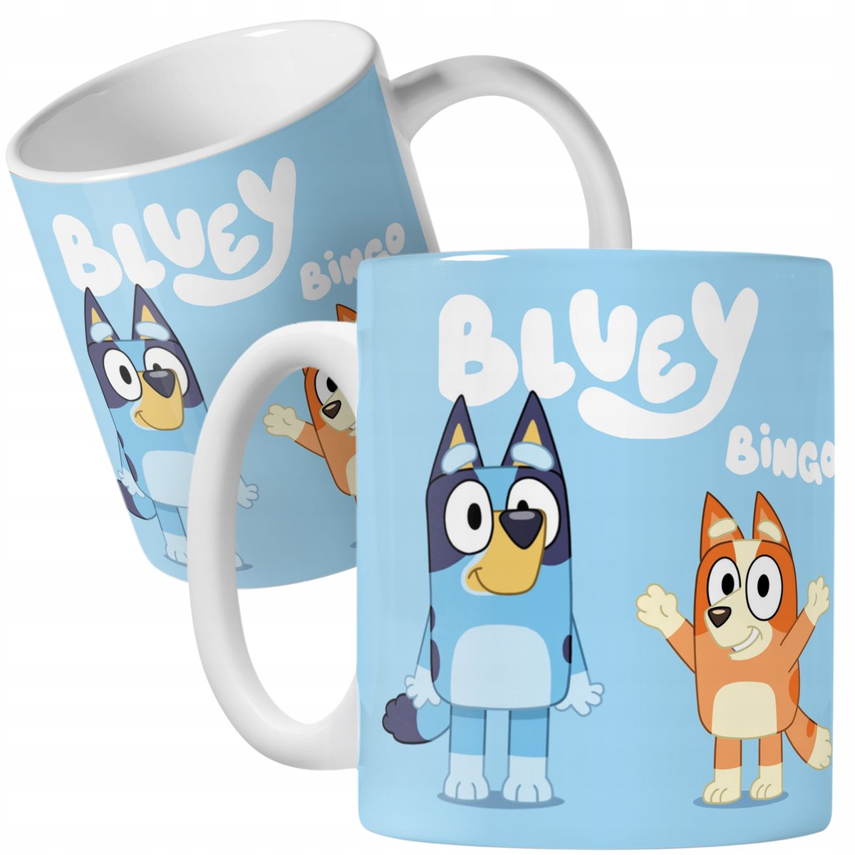 Kubek ceramiczny Bluey Bingo Dla Fana Bajki Dla Dzieci Prezent - Bullz ...