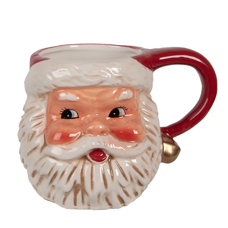 Kubek ceramiczny, Boże narodzenie, Santa Claus, 450 ml, MIA home - MIA home | Sklep EMPIK.COM