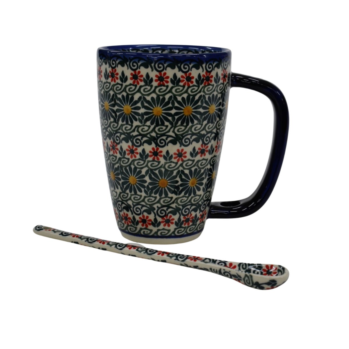 Kubek ceramiczny cappuccino 500 ml, Ceramika Bolesławiec - Ceramika Bolesławiec ANDY | Sklep ...