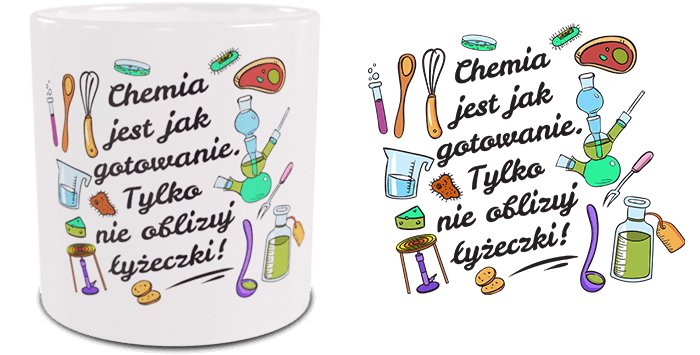 Kubek ceramiczny, Chemika - Chemia jest jak gotowanie - Inna marka ...