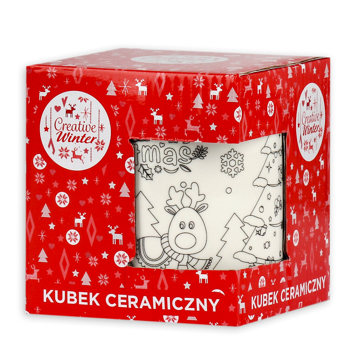 Kubek ceramiczny, Creative Winter - SMG | Sklep EMPIK.COM