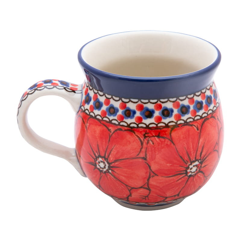 Kubek ceramiczny czeski, bratki, 330 ml, Ceramika Artystyczna Bolesławiec - Ceramika Bolesławiec ...