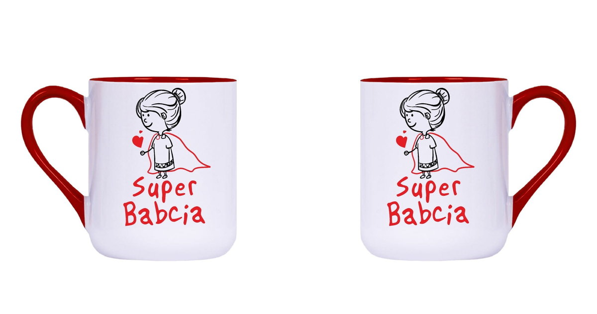 Kubek ceramiczny, Dla Babci - Super Babcia (7), 300 ml, Rezon - Rezon | Sklep EMPIK.COM