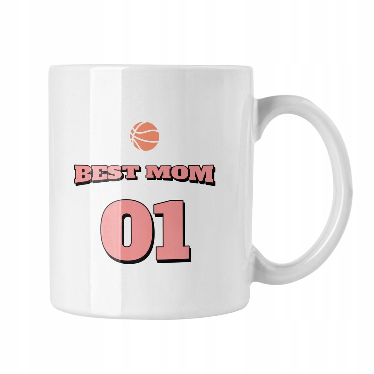 Kubek ceramiczny, Dla najlepszej Mamy, 330 ml, Zebra, biały - Zebra | Sklep EMPIK.COM