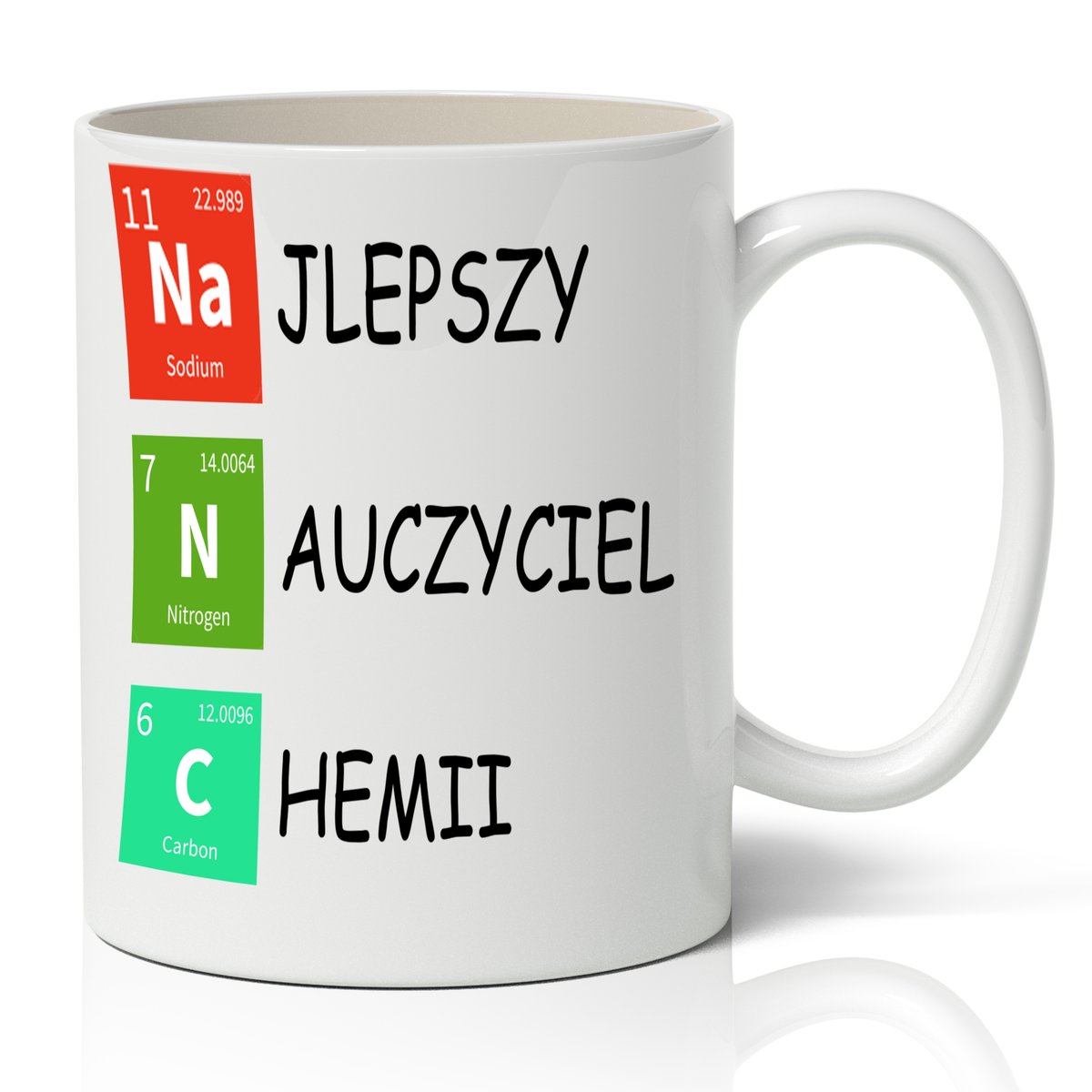Kubek ceramiczny, Dla Nauczyciela Chemii, 330 ml, StyleCouture, biały - StyleCouture | Sklep ...