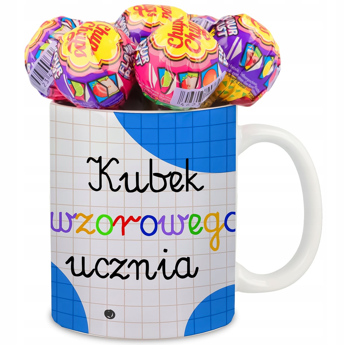 Kubek ceramiczny, dla PIERWSZOKLASISTY LIZAKI, 330 ml, StyleCouture, biały - StyleCouture ...