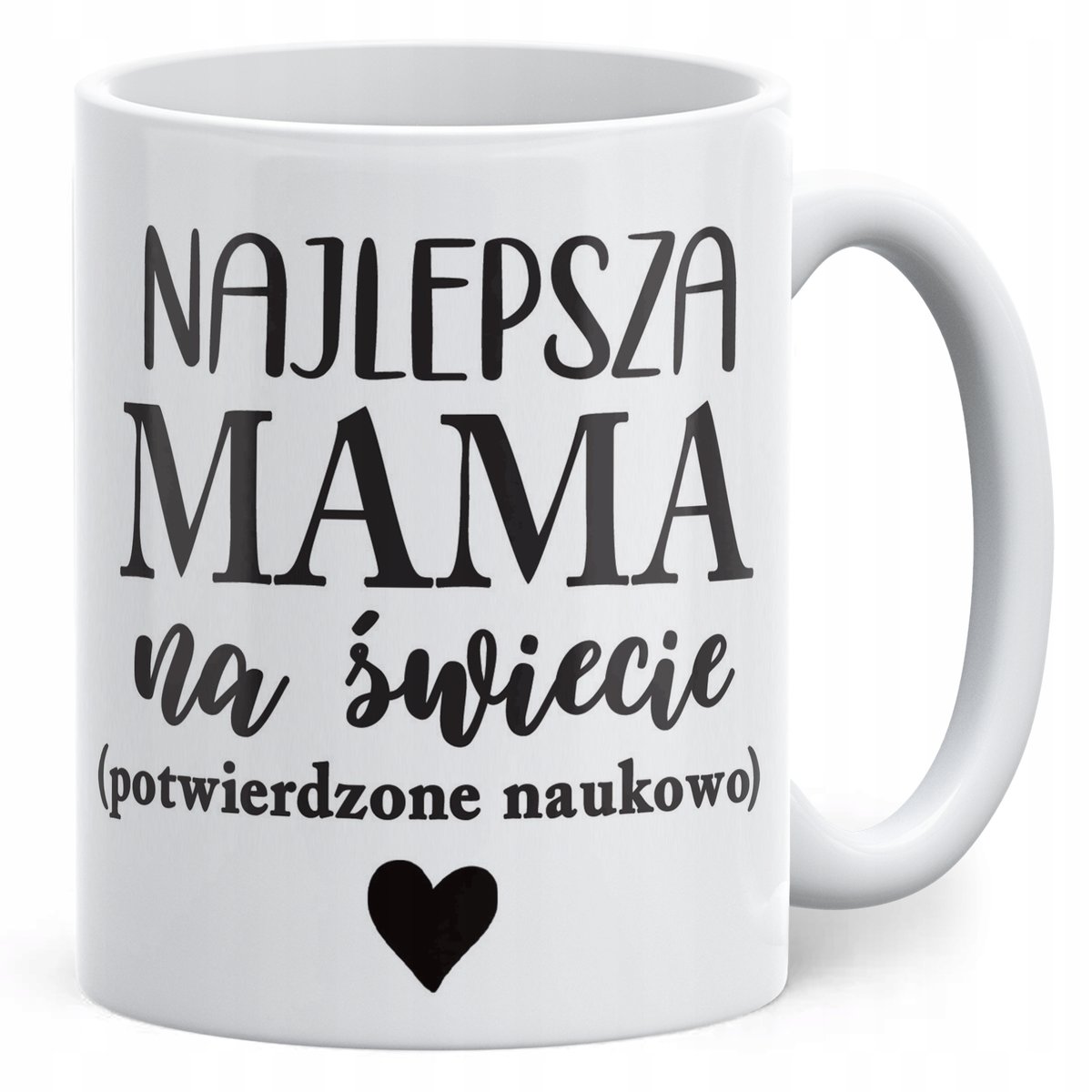 Kubek ceramiczny Dzień Matki Dla Mamy Prezent Najlepsza Mama na Świecie - Bullz | Sklep EMPIK.COM