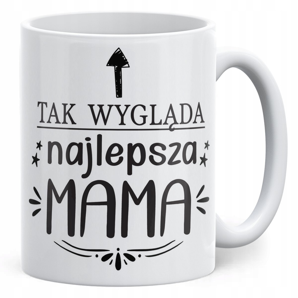 Kubek ceramiczny Dzień Matki Dla Mamy Prezent Tak Wygląda Najlepsza Mama - Bullz | Sklep EMPIK.COM