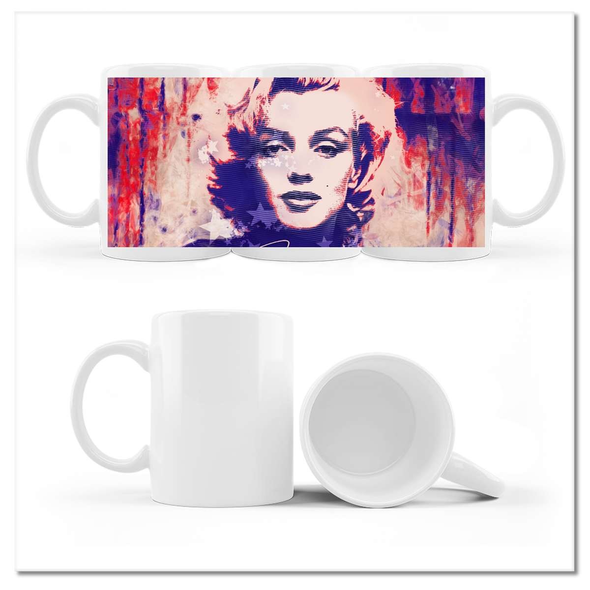 Kubek ceramiczny Foto Marilyn Monroe Aktorka 330 ml, ZeSmakiem - ZeSmakiem | Sklep EMPIK.COM